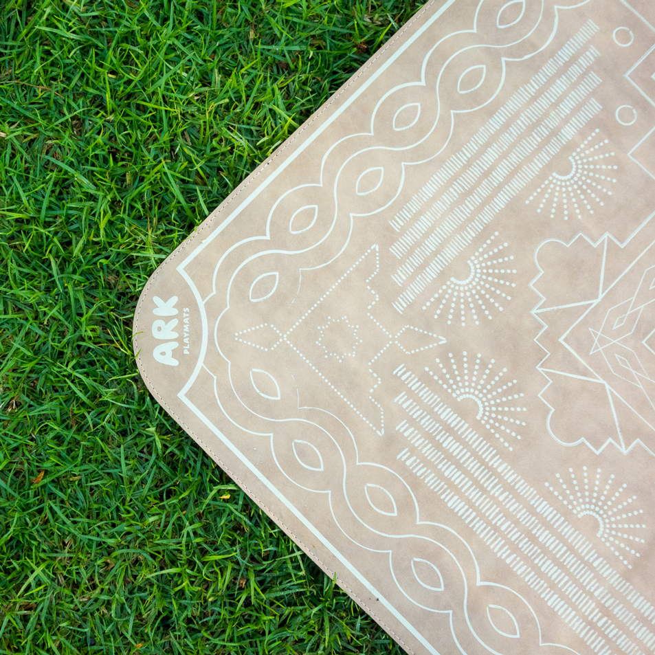 Outdoor Baby Picnic Mat – Vegan Leather Play Mat - ARK Wander Mat – ARK ...